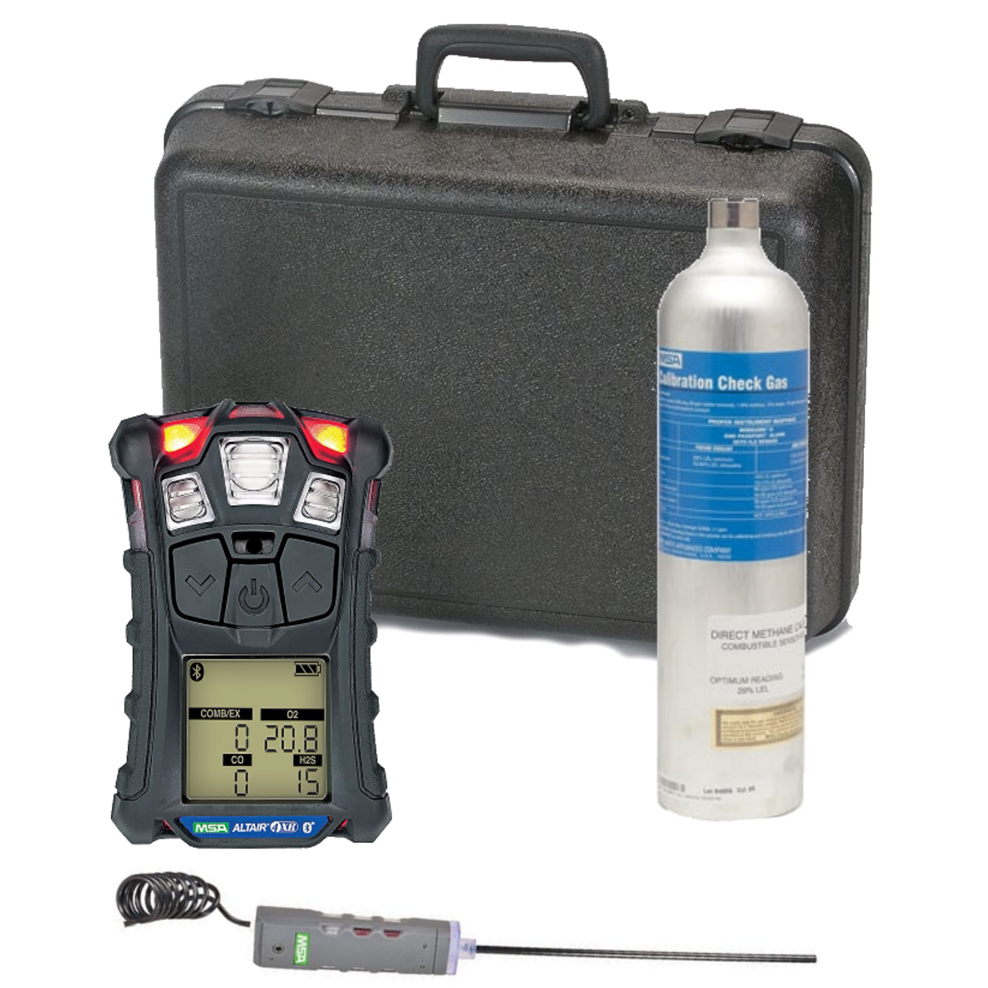 MSA ALTAIR 4XR Multigas Detector Calibration Kit & Pump Probe - 101783 ...